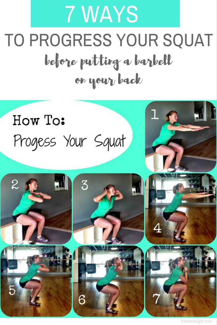 How to Progress (or Regress) Your Squat - Paige Kumpf